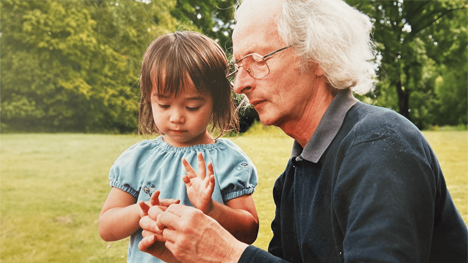 Saïna's story – A song for my beloved grandpa, Ralph - Dementia UK